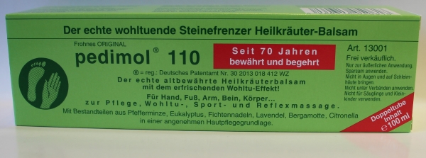 Schmieds Cremen und Socken - Pedimol